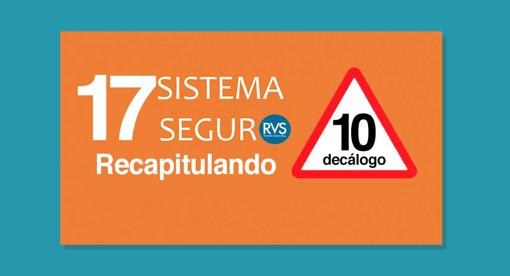 Sistema Seguro RVS: 17ª entrega: Recapitulando - responsabilidadvialyseguro